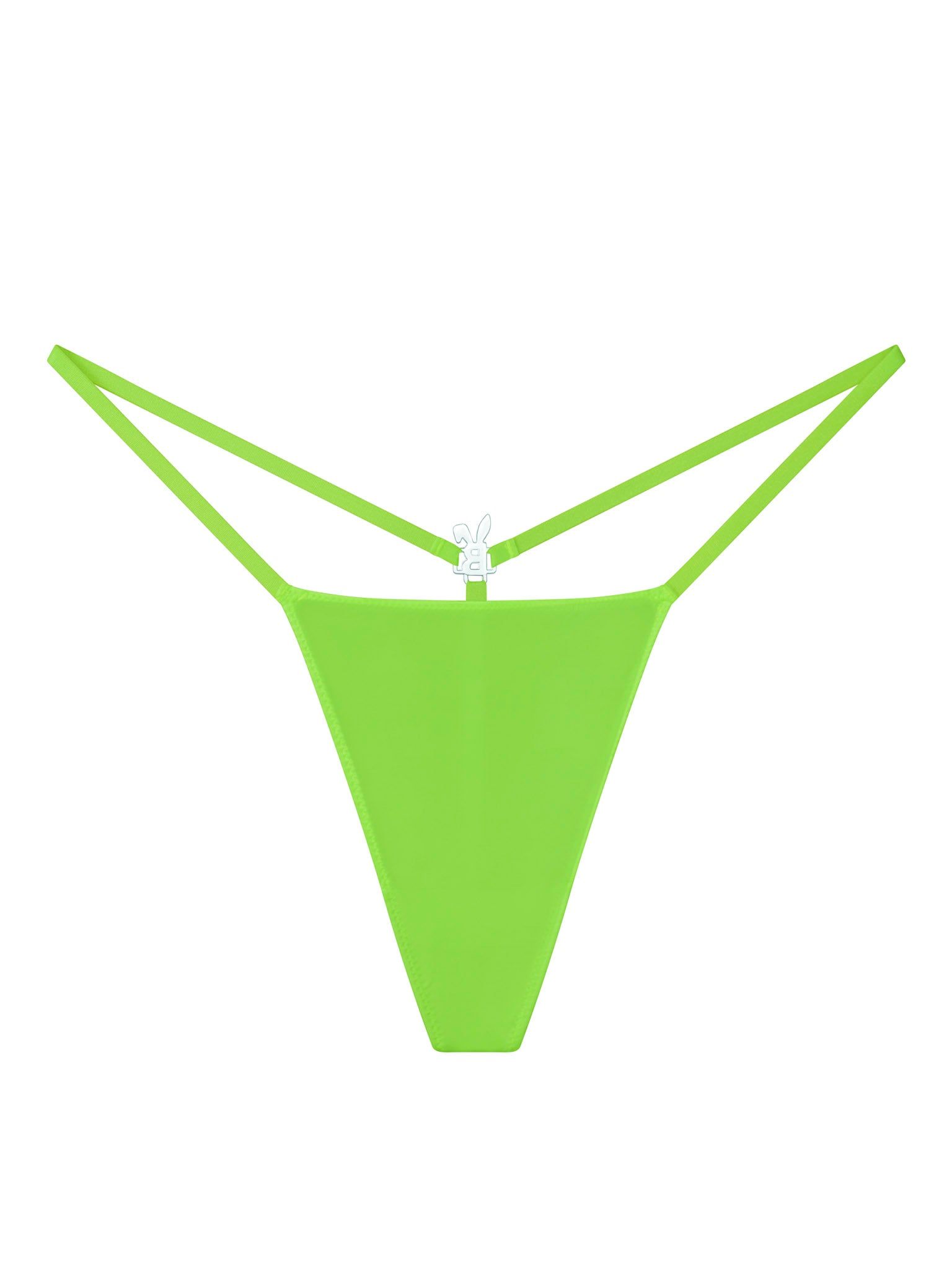 ICED OUT G-STRING IN NEON GREEN – BUNNIES ROOM